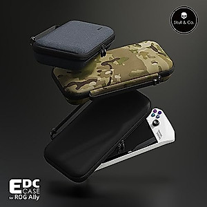 Skull & Co. EDC Case: Slim Carrying Case for ROG ALLY- Black
