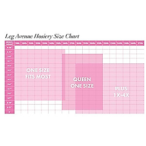 Leg Avenue womens Sheer Stockings With Attached Garter Belt Hosiery, Black Lace, Queen US