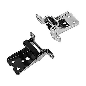 Marketplace Auto Parts Left Driver Side Upper and Lower Door Hinge 2 Piece Set - Compatible with 1980-1997 Ford F-250