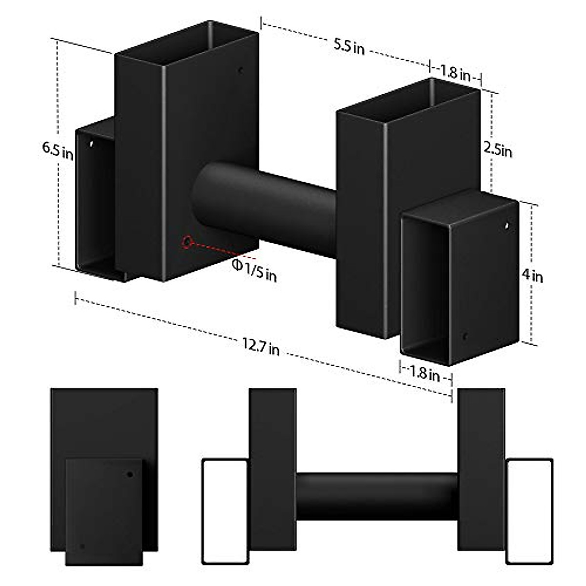 Amagabeli 8ft Firewood Log Rack Cover Bundle 2Pack Firewood Rack Outdoor