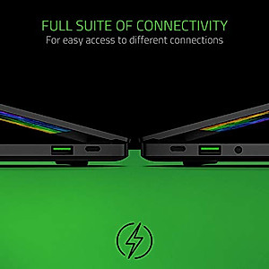 Razer Blade Stealth 13 Ultrabook Laptop: Intel Core i7-8565U 4-Core, Intel UHD Graphics 620, 13.3" FHD 1080p, 8GB RAM, 256GB SSD, CNC Aluminum, Chroma RGB Lighting, Thunderbolt 3, Black