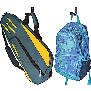 Yiaizhuo 6 Foldable Hooks, Folding Coat Hooks, Wall Mount, Wall Bracket for Coats Towel Bags Hats Gadget Headphone Fitness Equipment Heavy Duty Aluminum Alloy Gold