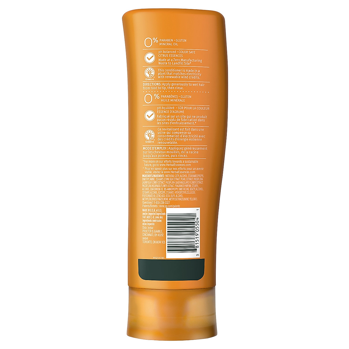 Herbal Essences Body Envy Volumizing Conditioner with Essences, Citrus, 10.1 Fl Oz (Pack of 1)