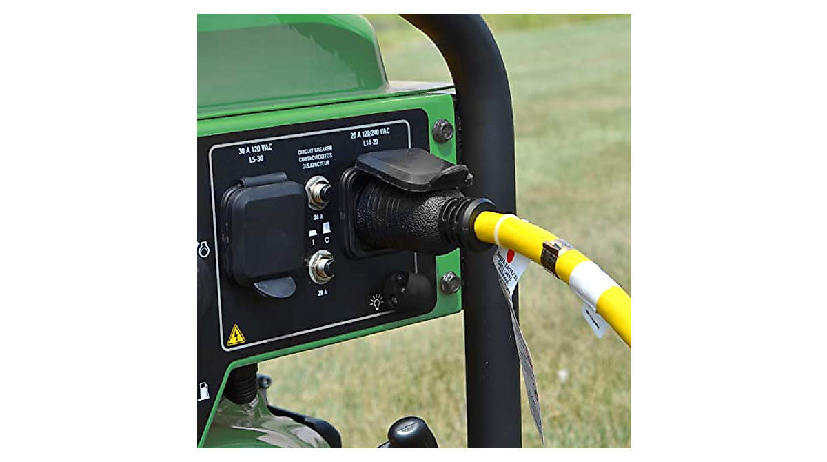 Conntek 20591 Heavy-Duty Generator Cord - 25 Feet