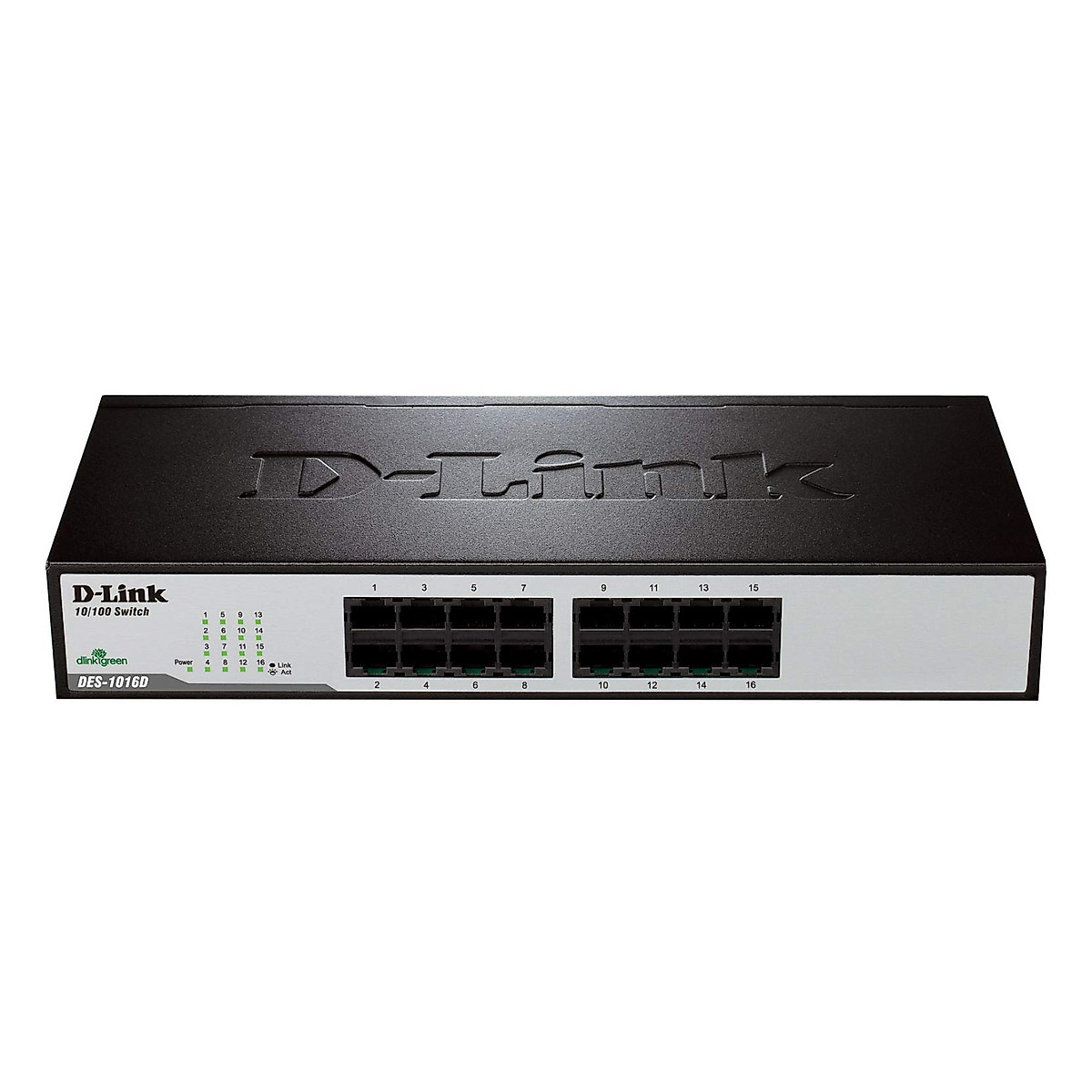 D-Link DES-1016D 16 Port 10/100Mbps Desktop Switch