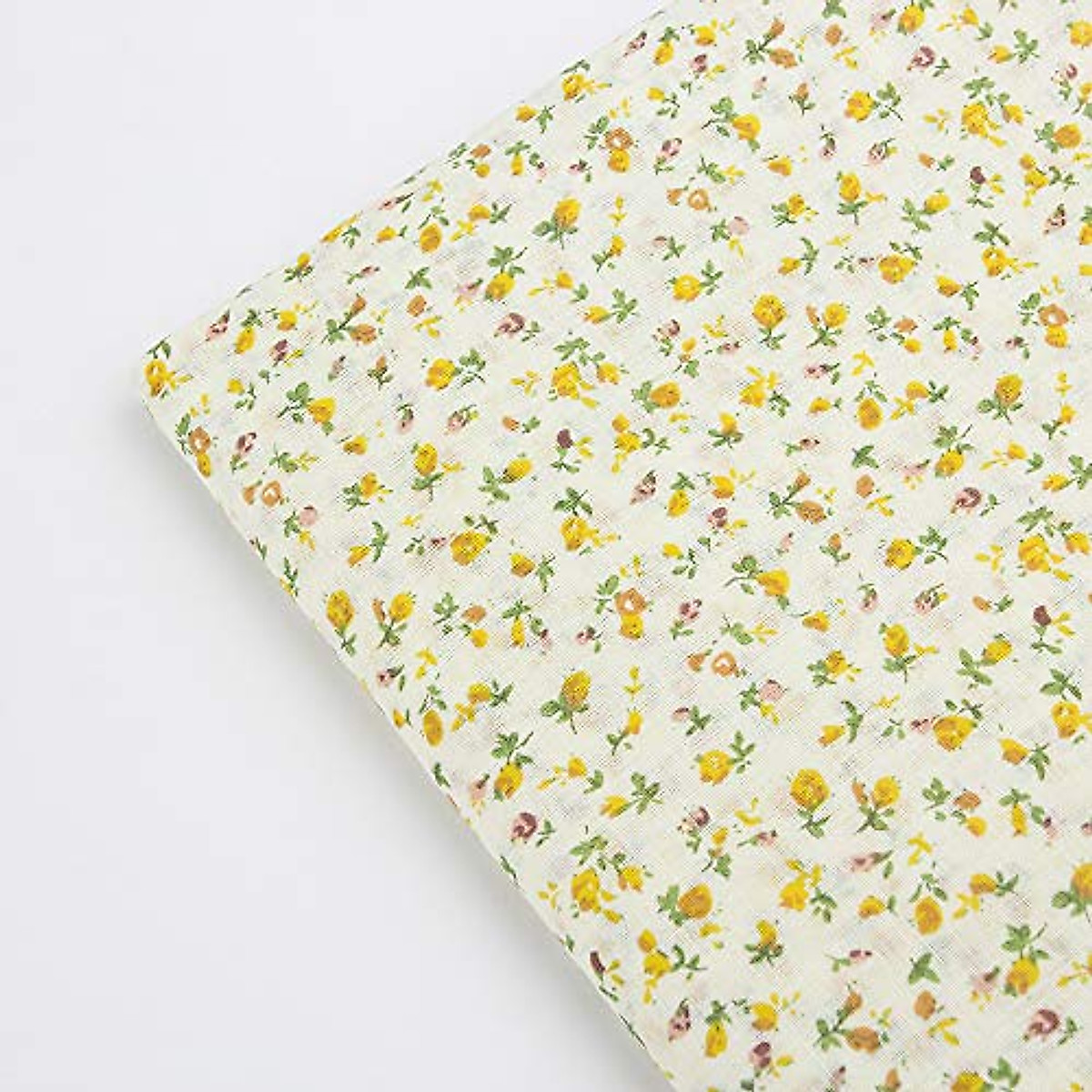 7Pcs 20" x 20" Cotton Fabric DIY Making Supplies Quilting Patchwork Fabric Fat Quarter Bundles DIY for Quilting Patchwork Cushions Cotton Fabric for Patchwork (20" x 20", Orange)