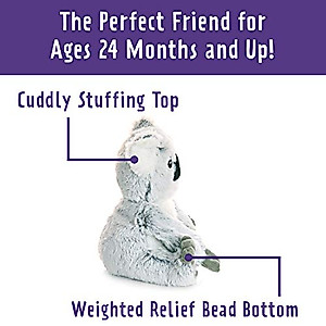 Warm Pals Microwavable Lavender Scented Plush Toy Weighted Stuffed Animal - Cuddly Koala Bear