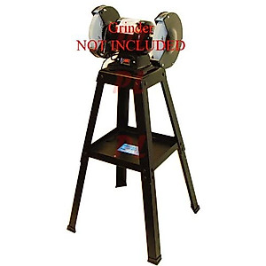 Universal 4 Legs Bench Grinder Buffer Vise Stand w/ Tool Tray Grinder Stand