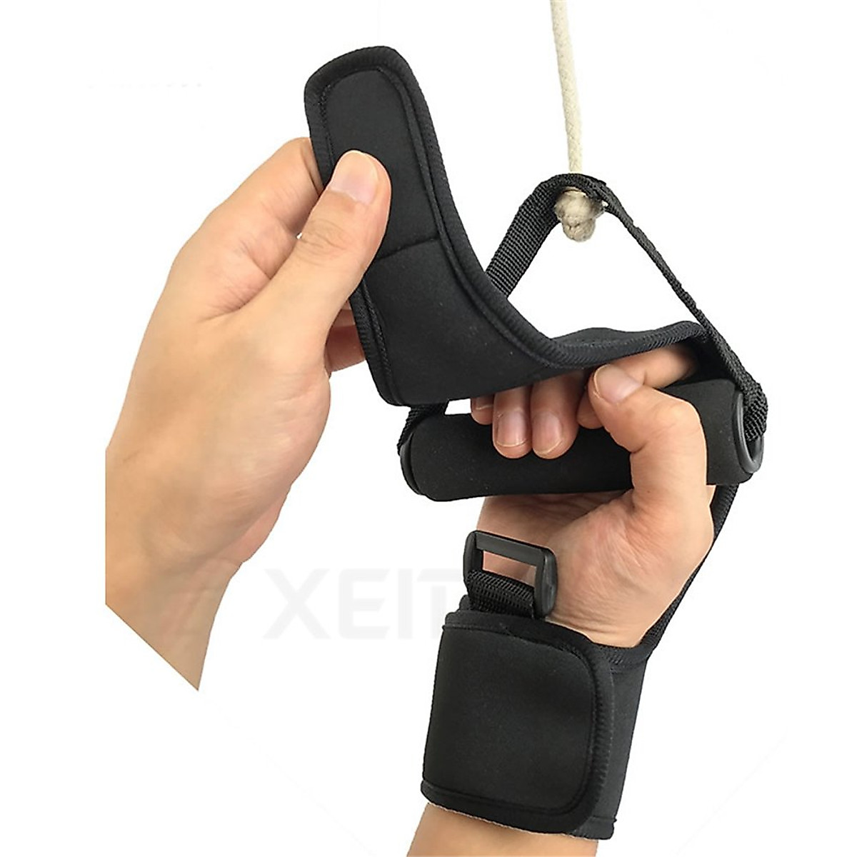 Fingers Support Training Brace, Stroke Rehab Arthritis Gloves, Thumb Wrist Injury Recovery Splint, Finger Separator Hand Orthotics Carpal Tunnel, Joint Pain Relief Corrector - Any Age Women Wen (1)