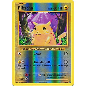 Pokemon - Pikachu (35/108) - XY Evolutions - Reverse Holo