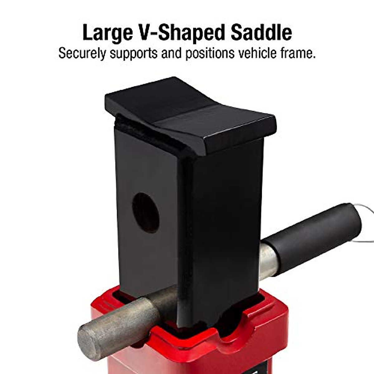 SUNEX TOOLS 1522A 22-Ton Jack Stands, Pair,Red