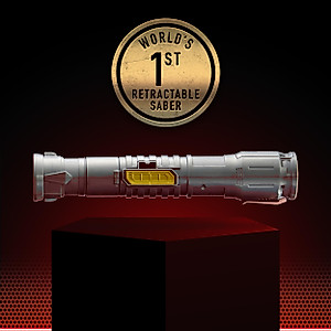Power Saber Energy Blade Red | First Ever Automatic Saber | Auto Extending & Retracting Saber | Extends 35" (90cm) | Motion Based SFX | Ages 6+ | by Goliath