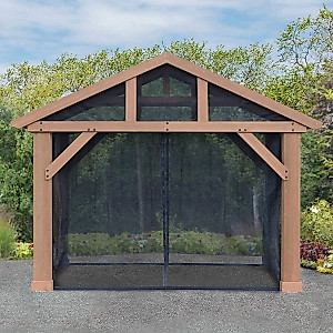 YardistryGazebo Pavilion Mosquito Mesh Kit