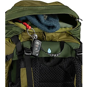 Osprey Atmos AG LT 50L Men's Backpacking Backpack, Black, L/XL