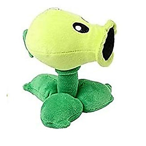 Plants Plush vs Blue Pea Plush Figure Toys, Shooter Plush Birthday, Hallowen Zombies Pea Decor Plush Valentinas, Christmas, Super Gift (Green Peashooter)