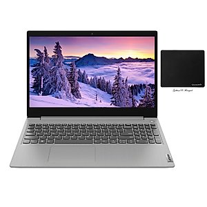 Lenovo IdeaPad 3 Laptop, 15.6" HD LED Touch Screen, Intel Quad-Core i5-1035G1 (Beats i7-8550U), 12GB RAM, 256GB SSD, WiFi, Win 10 + GalliumPi Accs.
