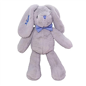 DIBSIES Personalized Hoppity Floppity Bunny 18" (Pink)