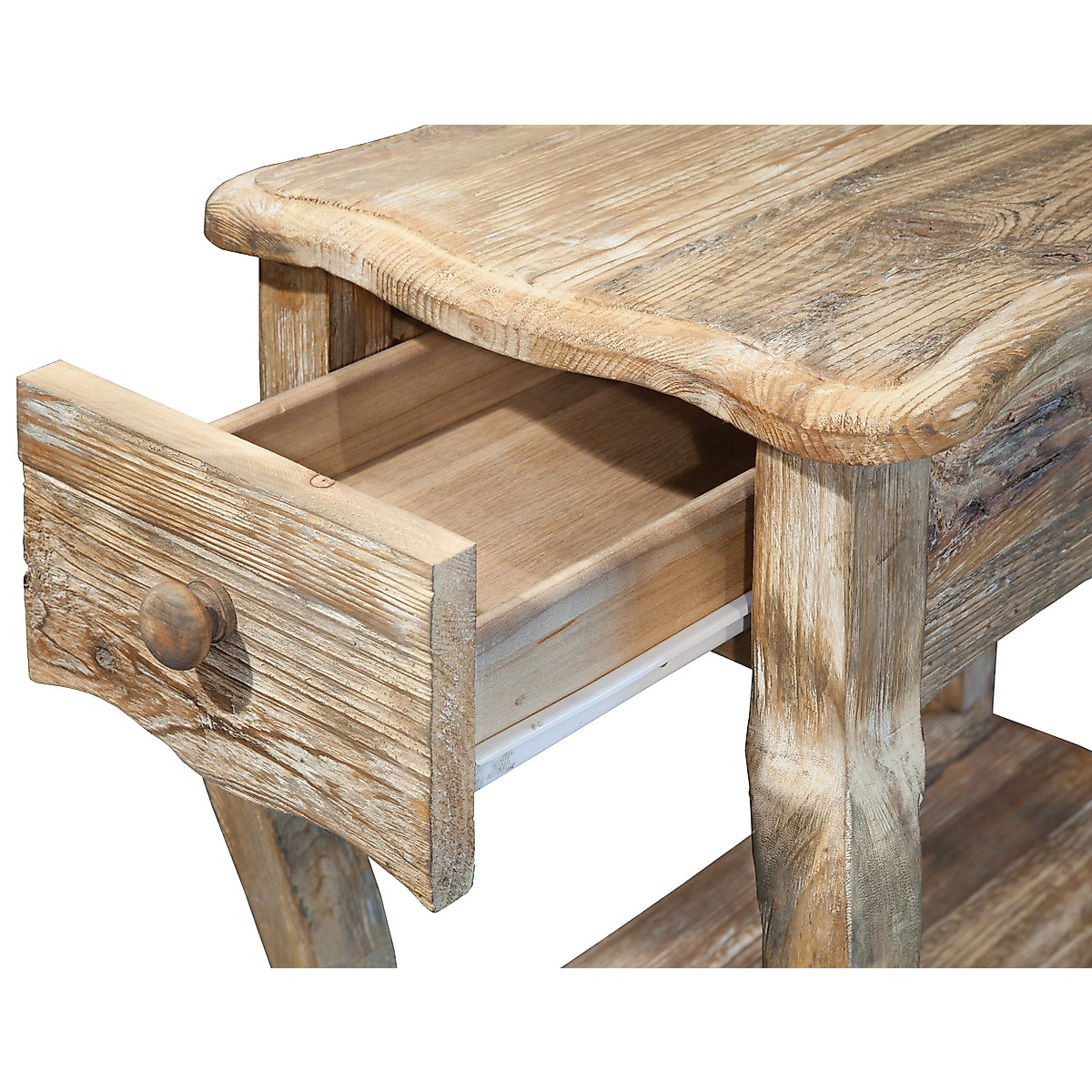 Alaterre Reclaimed Table Tablee, Driftwood