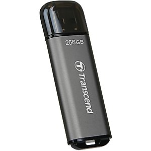 Transcend 256GB JetFlash 920 USB 3.2 Gen 1 Flash Drive TS256GJF920, Grey