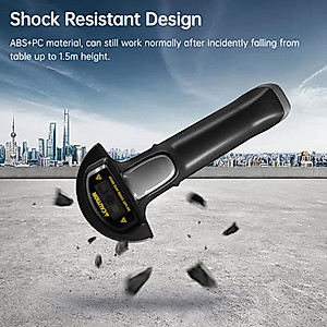 Barcode Scanner, W2 L Bar Code Scanners 30w Global Exposure High Speed Scanning Automatic Sensing Continuous Scanning OLED Display Screen Long Communication Distance ﻿ (1)