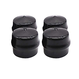 4 Pcs Lawn Mower Rubber Axle Hub Cap 532104757 for Husqvarna, Poulan, Roper, Craftsman 104757X 532175039 175039