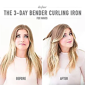 Drybar The 3 Day Bender Rotating Curling Iron | for Perfect Curls or Waves (1.25 in)