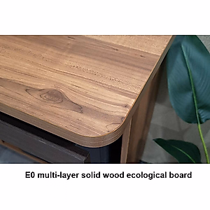 Floating shelf Floating Wall Computer Desk Study Desk with Bookshelves Home Laptop Notebook Table Writing Desk Office Workstation Hanging Desk Drop-Leaf Table Learning Desk with Keyboard Tray and Stor