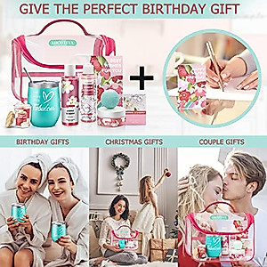 Gifts for Women Bath and Body Works Gift Set Birthday Gifts for Women, Jasmine Cherry Blossoms Relaxing Spa Gifts Baskets for Women Gift Set for Women, Mom, Her, Sister, Friend, Grandma