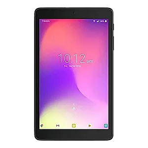 Alcatel 3T 8" Tablet Model 9027W | 16 GB 2GB RAM | Android 8.1 (Oreo) | 4080 mAh battery | Quad-Core 1.5GBz Tab | - WIFI & GSM Unlocked