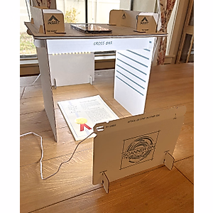 Scanner Bin Pro - Phone Scanner Stand for Photo and Document scanning (Also Used as a Document Camera, Invented & Produced in The USA)