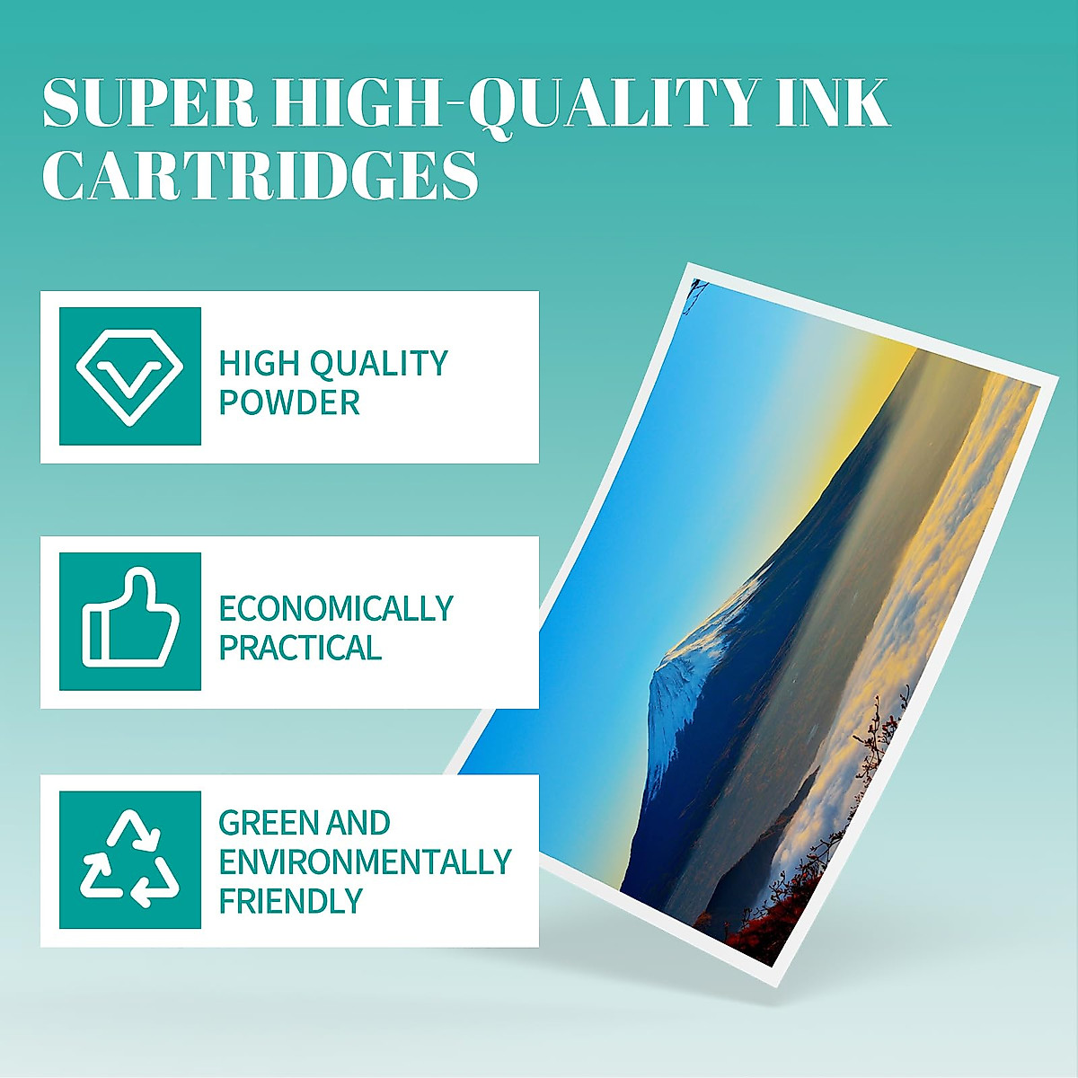 SAIDING Compatible Toner Cartridge Replacement for Ricoh M C250 408348 408349 408350 408351 to Use with M C250FWB Printer (1Black 1Cyan 1Magenta 1Yellow)