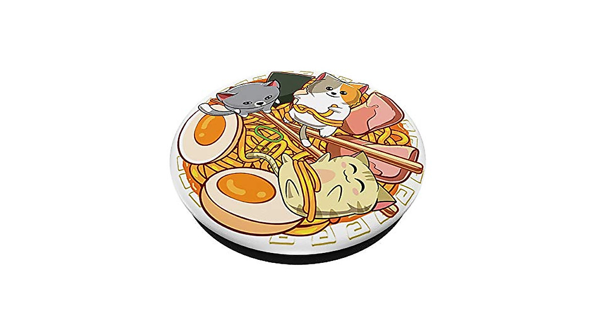Cute Kawaii Cat PopSockets Grip for Phones & Tablets