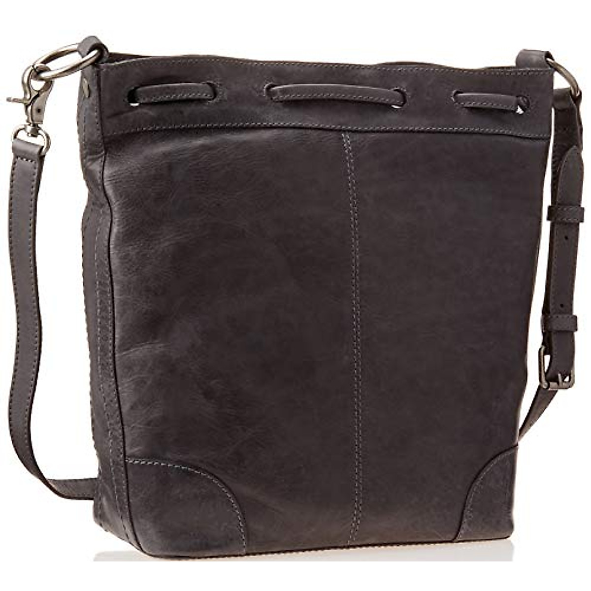 Frye Melissa Drawstring Hobo, Carbon