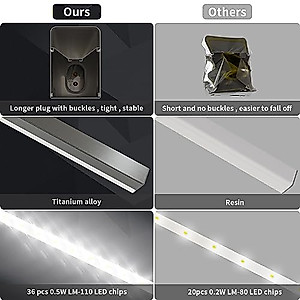 LPMYLMC Hexagon LED Garage Light, 25 Pack 200W 30000LM 6500K Hexagon Led Lights for Garage, Basement, Warehouse, Auto Beauty Shop, Car Detailing Shop etc.