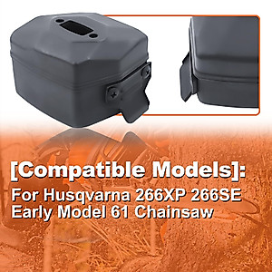 Mtanlo Exhaust Muffler Silencer Bolt Stud Kit For Husqvarna 266XP 266SE Early Model 61 Chainsaw Replacement Part 501521508 501686501 503222302