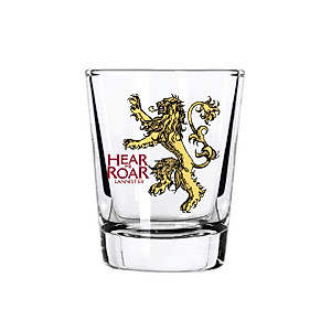 Game of Thrones Shot Glasses 4-Pack (Stark, Targaryen, Lannister, Greyjoy)