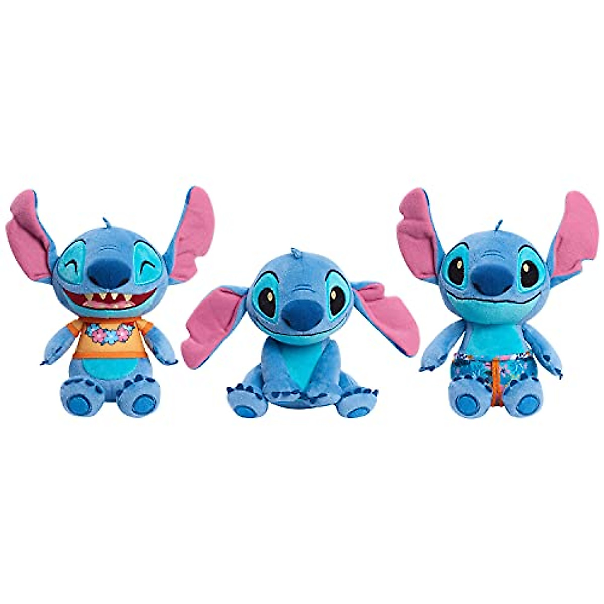 Disney’s Lilo & Stitch 7.5 Inch Beanbag Plushie, Tropical Shirt Stitch, Kids Toys for Ages 2 Up by Just Play