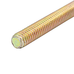 uxcell M6 x 80mm Partically Thread Hexagon Socket Head Cap Screw Bolt Bronze Tone 10pcs