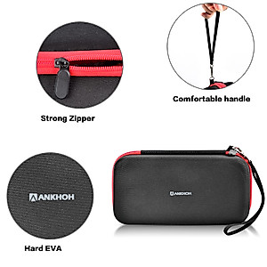 ANKHOH Case Compatible with BIUBLE/for BUTURE/for Povasee/for DBPOWER Car Battery Starter, Car Auto Jump Starters Power Pack Carrying Box, Portable Batteries Jumper Powers Bank Storage (Bag Only)