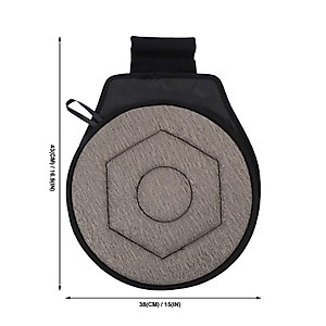 Healifty Auto Swivel Seat Cushion Car Seat Cushion Pad with 360 Degree Turns Rotating Pivot Cushion for Car Seat Office Chair