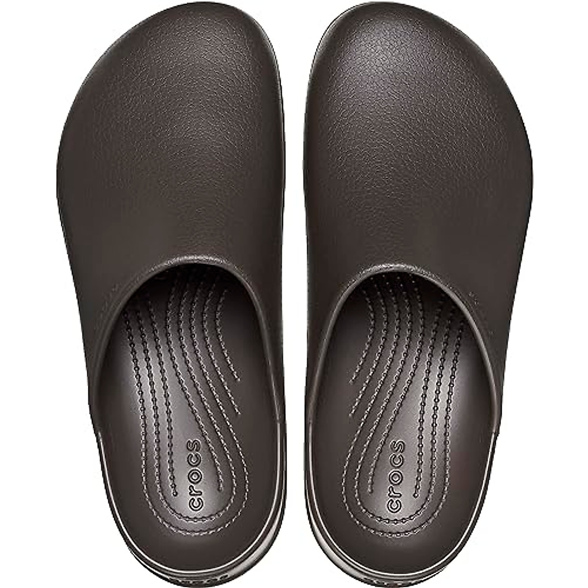 Crocs Unisex-Adult Dylan Clogs, Espresso, 6 Women/4 Men