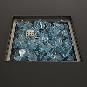 Pleasant Hearth OFG467T Halifax Gas Pit Propane Fire Table