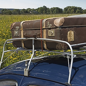 Bungee Cords - 10-Pack Rubber 18-Inch Cordage with Heavy-Duty Vinyl-Coated Hooks and Fabric Wrapping by Stalwart (Red)