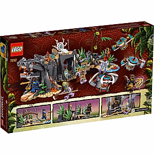 LEGO NINJAGO The Keepers' Village 71747 Building Kit; Ninja Playset Featuring NINJAGO Cole, Jay and Kai; Cool Toys for Kids Aged 8 and Up Who Love Ninjas and Creative Play, New 2021 (632 Pieces)