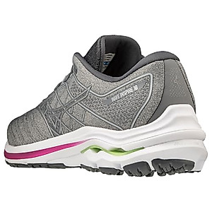 Mizuno womens Wave Inspire 18 Running Shoe, Ultimate Grey-silver, 9 Wide US