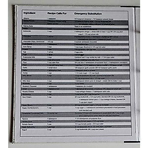 Brownlow Gifts Binder with Plastic Page Protectors and Recipe Cards, 8 x 9-Inch, Vintage Kitchen,70050