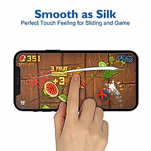 Mothca Matte Glass Screen Protector for iPhone 12 Pro Max Anti-Glare & Anti-Fingerprint Tempered Glass Clear Film Case Friendly Easy Install Bubble Free for iPhone 12 Pro Max 6.7-inch (2020)-Smooth as Silk