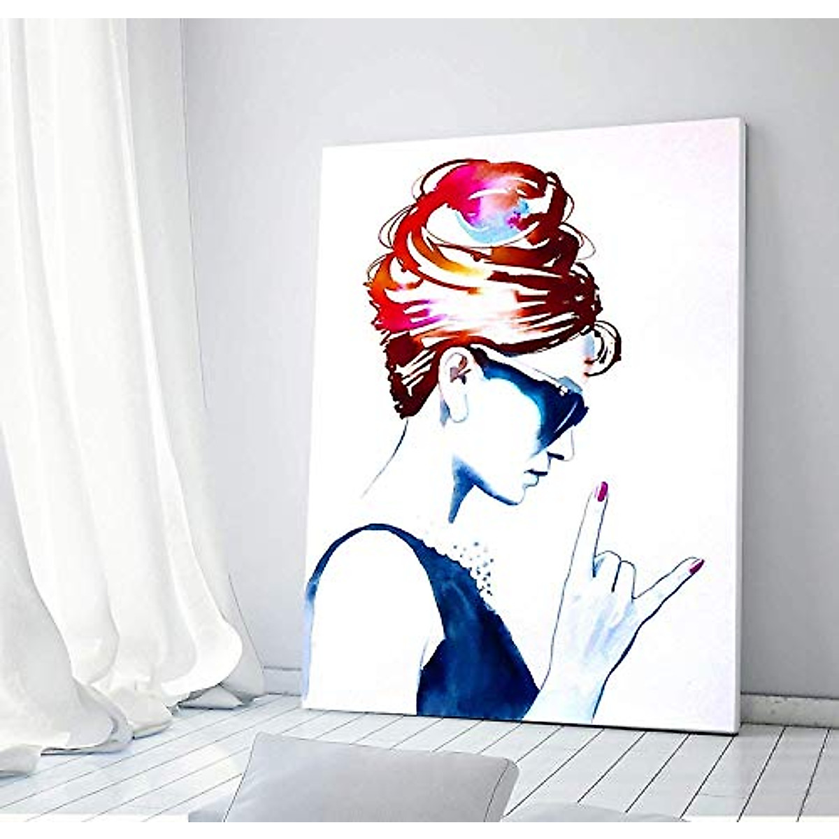 Audrey Rocks Wall Decor - Unique Contemporary Art For Salon - Nail, Beauty & Hair Salon Decor