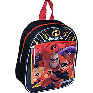 Incredibles 2 10" Backpack With Heat Seal Artwork