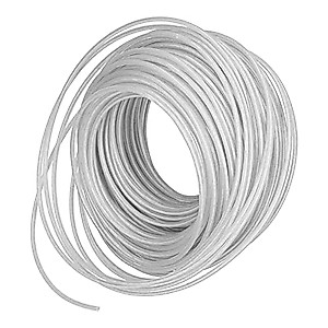 G Trimmer Line Rope Cord Flexible Steel Wire Garden Lawn Mower Accessory 3.0mmx30m G Trimmer Line for Family